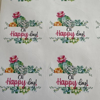 Congrats Grad Favor Stickers Graduation Stickers Thank You for ...