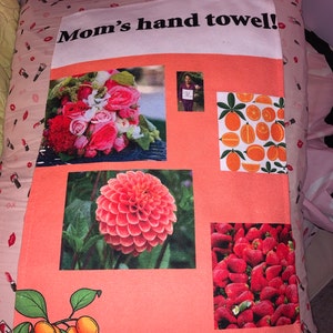 Personalized Hand Rally Towel Printed With Your Customized Image or ...