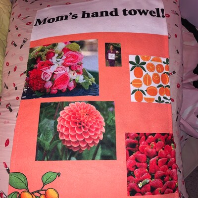 Personalized Hand Rally Towel Printed With Your Customized Image or ...