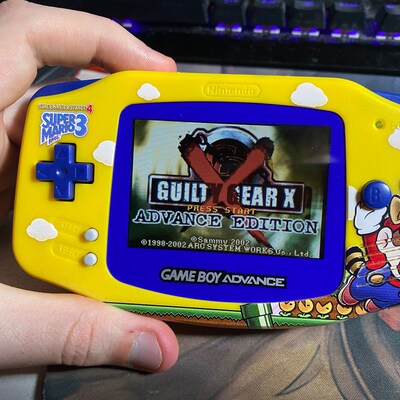 Super Mario Bros 3 Custom Nintendo Gameboy Advance Shell Housing Gba - Etsy