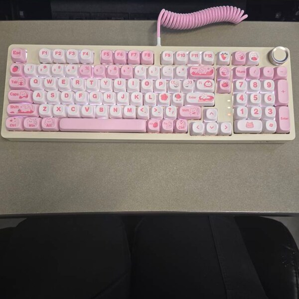 Bear Story Keycap Set FOA/XOA Profile Keycap Set Kawaii Bear Book ...