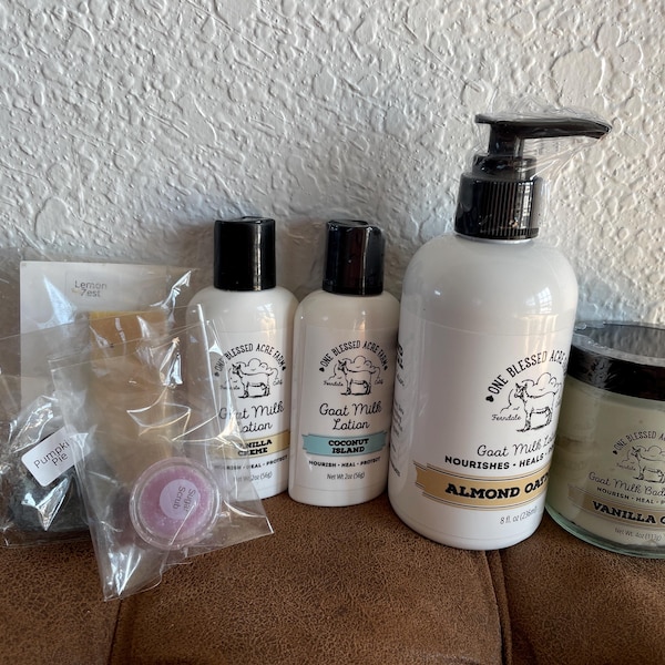 Bulk Goat Milk Lotion Set Hand Cream Multi Pack Goat Milk Body Lotion ...