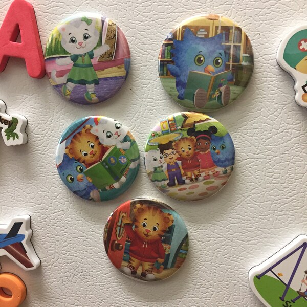 Daniel Tiger Magnet Set Birthday Party Favors Daniel Tiger Refrigerator ...