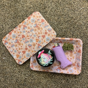 Mystery Rolling Trays Metal Rolling Tray Unique Design - Etsy