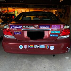 Anti-racist Bumper Sticker / Decal or Magnet, 9.25-by-2 Inches - Etsy