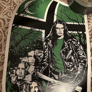 Samhain Danzig Werewolf Demon Patch , Back Patch Size , Heavy Metal ...