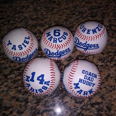 12 Personalized Baseballs Baseball Team Gift End of Season Custom ...