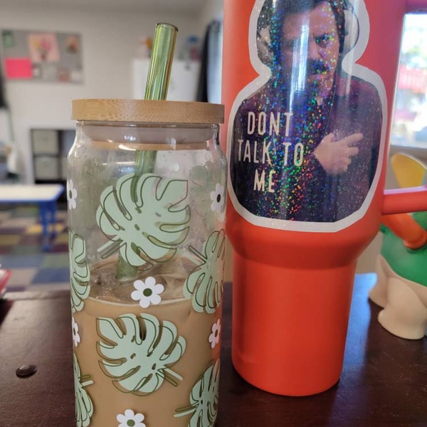 Girls Glass Cup / Girls Tumbler / Girls Gifts / Gifts for Her / Cute ...