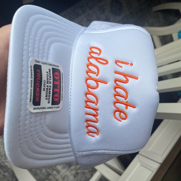 Personalized Embroidered Hat, Custom Caps, Adjustable Trucker Hat ...