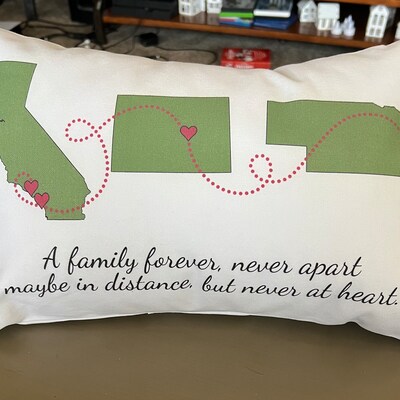 Velvet Pom Pom Personalized Words Pillow, Name Pillow, Customized ...