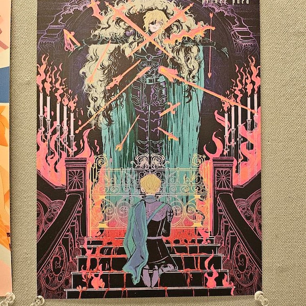 Dimitri Gothic Horror FE3H Fire Emblem Three Houses A4 Print - Etsy