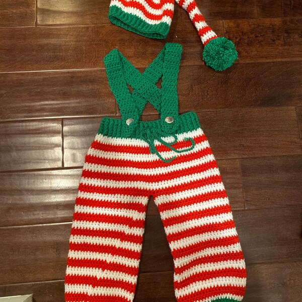 Elf Set Christmas Baby Crochet Pattern in Sizes Newborn to 2 Years PDF ...