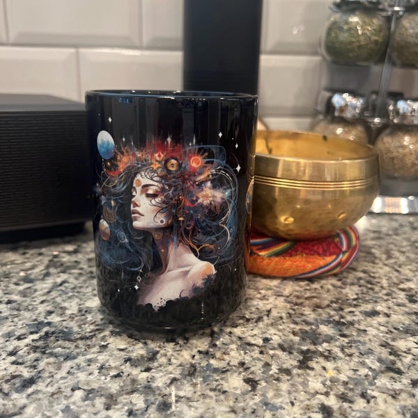 Celtic Tree of Life Chenille Large Round Area Rug, Nature Mandala ...