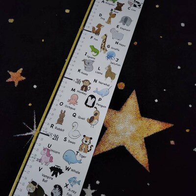 Ocean, Personalized Growth Chart, Height Chart, Kids Growth Chart ...