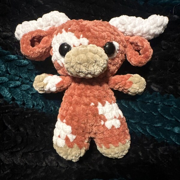 Baby Cows TRIO Pattern- Baby Longhorn, Baby Cow, Baby Highland, Crochet ...