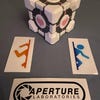 Portal Companion Cube Box | 3D Printed Weighted Companion Cube Storage ...