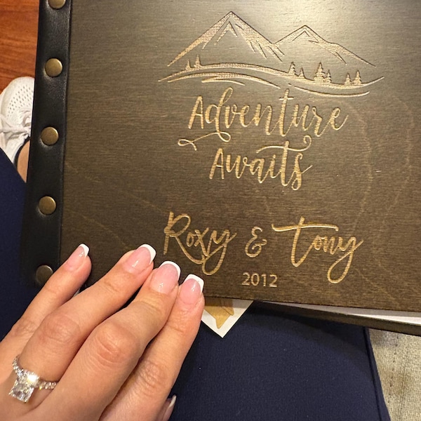 Our Adventure Book, Custom Photo Album, Adventure Photo Album With ...