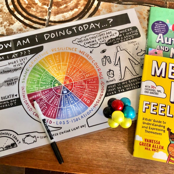 Spanish Emotion Wheel *digital Download* Personal Use - Etsy