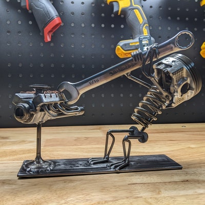 Handy Man Sculpture - Etsy