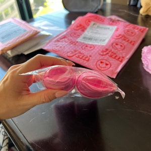 Pink Shot Glasses Party Decorations 50 Matte Pink Plastic Shot Cups ...