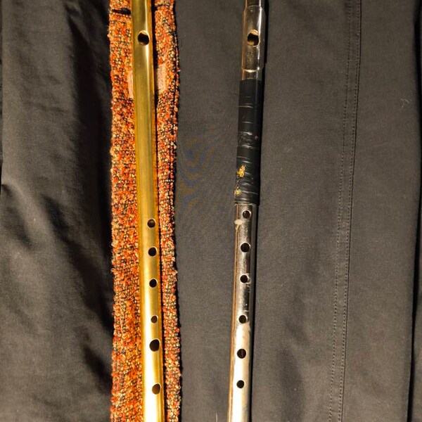 Arabian Style Bamboo Flute in the Key of Low E, With a Rustic Persian ...