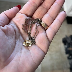 St Joseph Emboss Necklace, Gold Dipped Saint Nazareth, Father With ...
