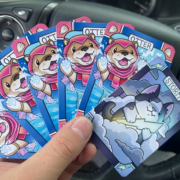 5 Otter Tokens for Magic the Gathering - Etsy