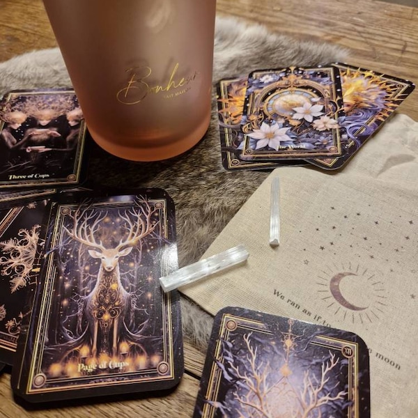 Unique Tarot Deck, Tarot Deck With Guidebook, Custom 78 Tarot Cards ...