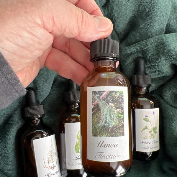 Wildcrafted Periwinkle Tincture - Etsy