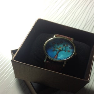 Mona Lisa Leather Watch Leonardo Da Vinci Watch Mona Lisa | Etsy