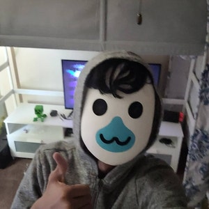 Custom Design Blank Face Plate Round Resin Mask Masks Made to Order - Etsy