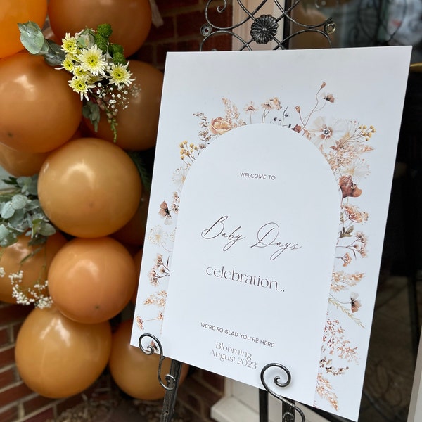 Blue Cloud Menu, Baby Shower Menu Cloud Theme, Printable, Downloadable Menu Template 4x9 Inches ...