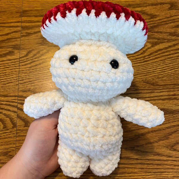 PDF Mushroom Crochet Pattern, Crochet Mushroom, Toadstool Crochet Pattern, Forest Crochet ...