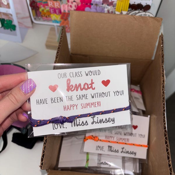 End of School Year Gifts for Students, Student Gifts From Teacher, Last ...