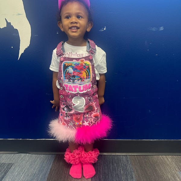 Boys Birthday Overalls Denim Overalls Custom Birthday Overalls ...