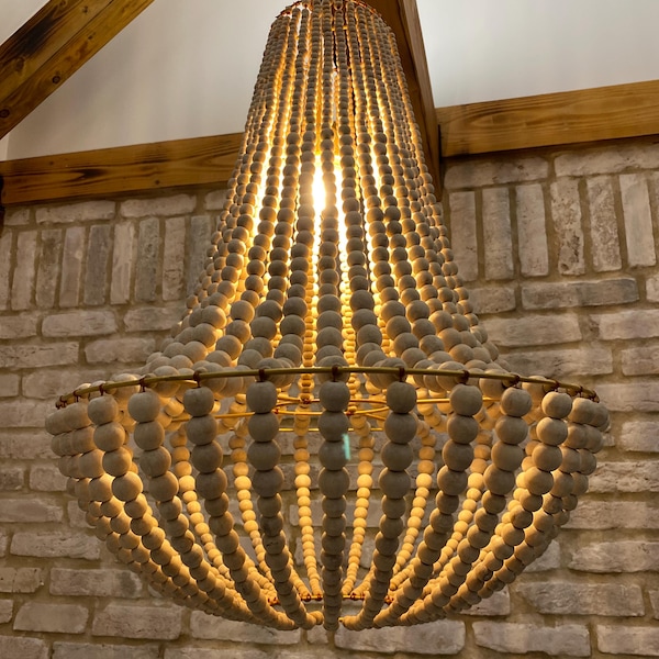 Seashell Ceiling Light Tiered, Bali Seashell Chandelier, Lampshade From ...