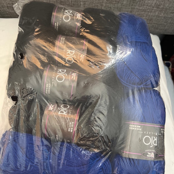 Rio Yarn Yarn for Knitting, Rio Ball of 100 Grams, Embroidery Thread in ...