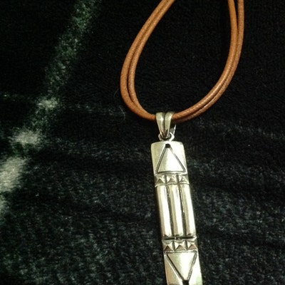 Atlantis Pendant, Sterling Silver Atlantis Pendant, Black Finish ...