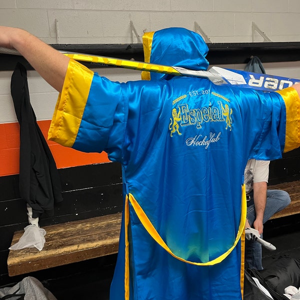 Adult Boxing Silk Satin Robes Custom Made Robes Personalized Robes ...