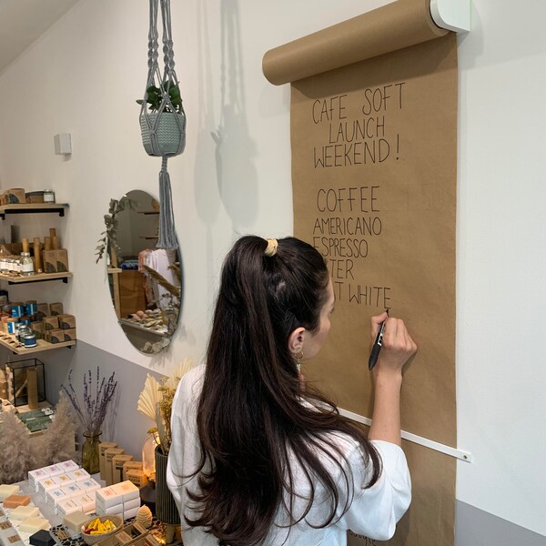 Scrabble Display - Letter Board - Menu Board for Home - Scrabble ...