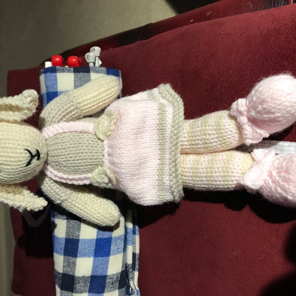 2 Knitting Pattern Deal/ LILY/ SAMUEL/ Spring Baby Bunnies/ Rabbits ...