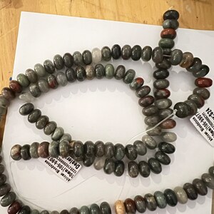 Matte Natural Fossil Jasper River Stone 4mm 6mm 8mm 10mm Round - Etsy
