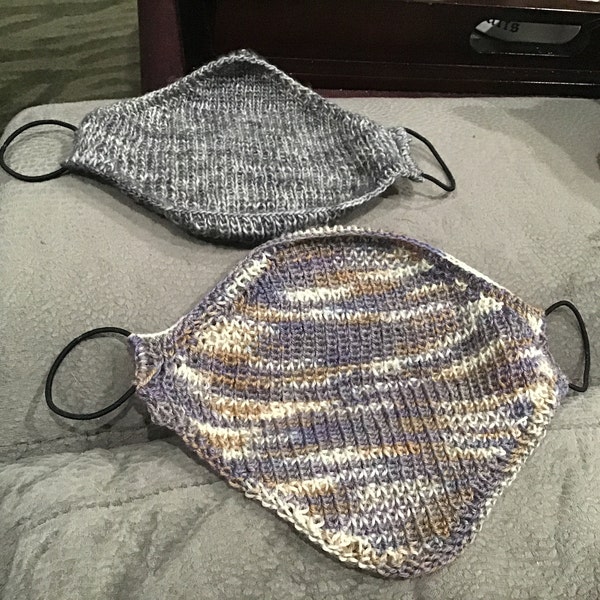 Face Mask Pattern, Knitting Pattern, Face Mask, Washable Face Mask ...