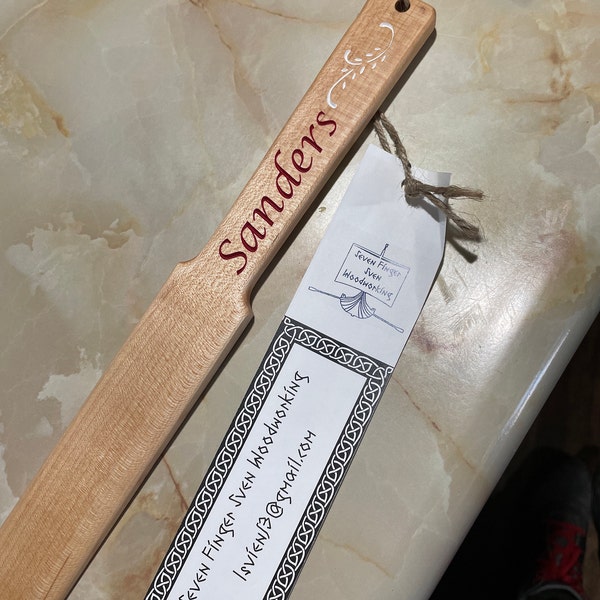 Hand Made Personalized Lefse Stick - Etsy
