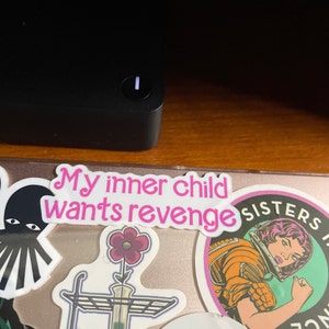 Someone I Love Has Ptsd Heart Sticker Pink Cute Self Love Laptop Water ...