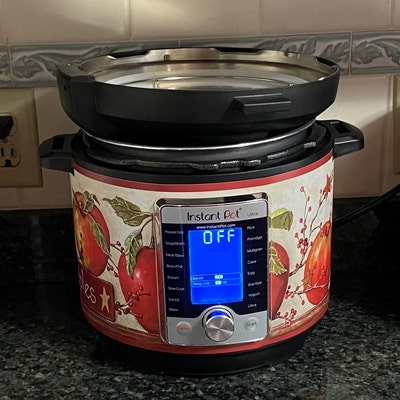 Red Apples Wrap Instant Pot Wrap. Premium Non-adhesive Waterproof Wrap ...