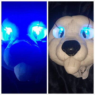 LED Light With Cooling Fan Kit Combo Cosplay Lighting Effect 12v ...