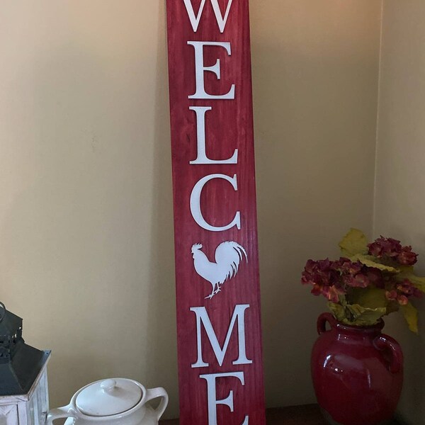 Welcome Porch Sign | Welcome Sign | 3D Wood Sign | Farmhouse Porch Sign ...