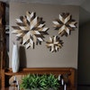 Wooden Barn Star Pattern, Wood Quilt Star, Mosaic Wood Wall Art ...