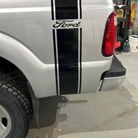 Ford Ranger Outline 2X Rear Bedside Decals Vinyl for Ford Ranger 2019 ...